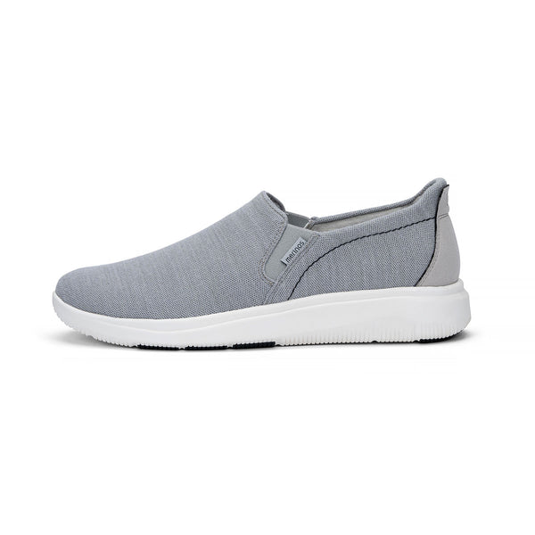 Merinos Signature Men's Slip Ons - Australian Merino Wool Shoes - Stone ...