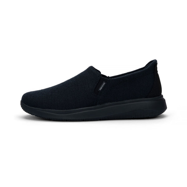 Merinos Signature Men's Slip Ons - Australian Merino Wool Shoes - Black ...