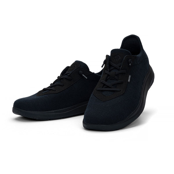 Merinos Signature Men's Lace-Ups - Australian Merino Wool Shoes - Black ...