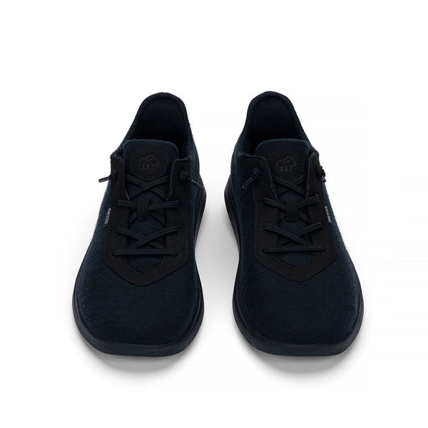 Merinos Signature Men's Lace-Ups - Australian Merino Wool Shoes - Black ...
