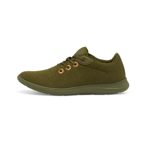 Merinos Women's Lace-Ups - Australian Merino Wool Shoes - Olive Green