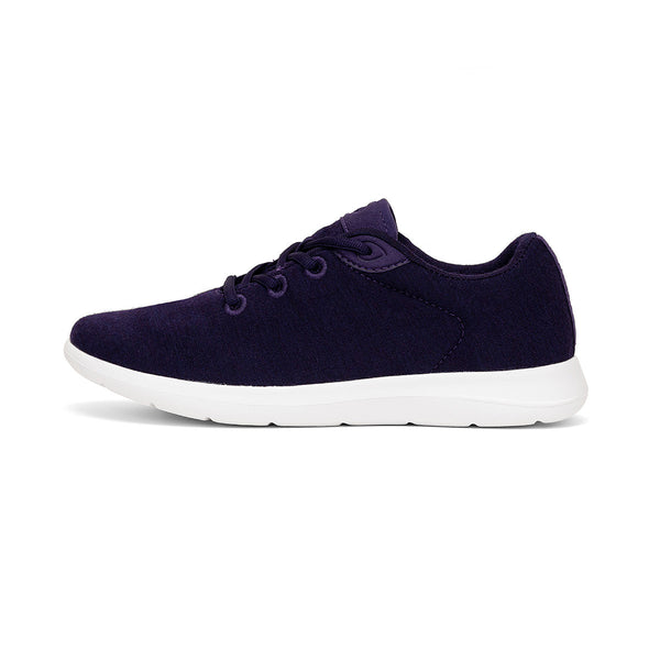 Merinos Women's Lace-Ups - Australian Merino Wool Shoes - Deep Purple